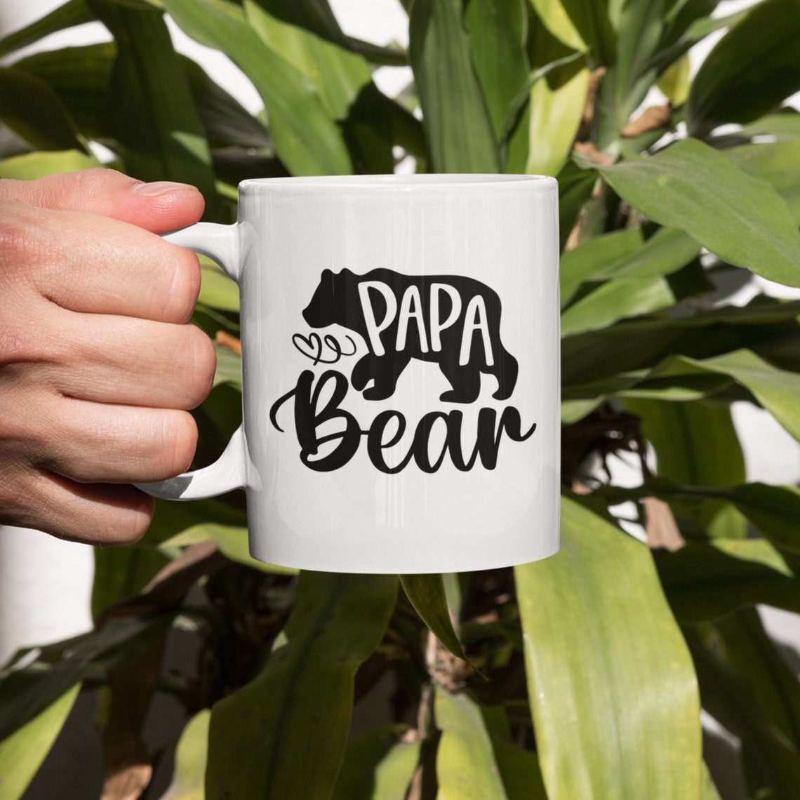 Papa Bear SVG, Fathers Day Cricut Cut File (digital Download) - Etsy