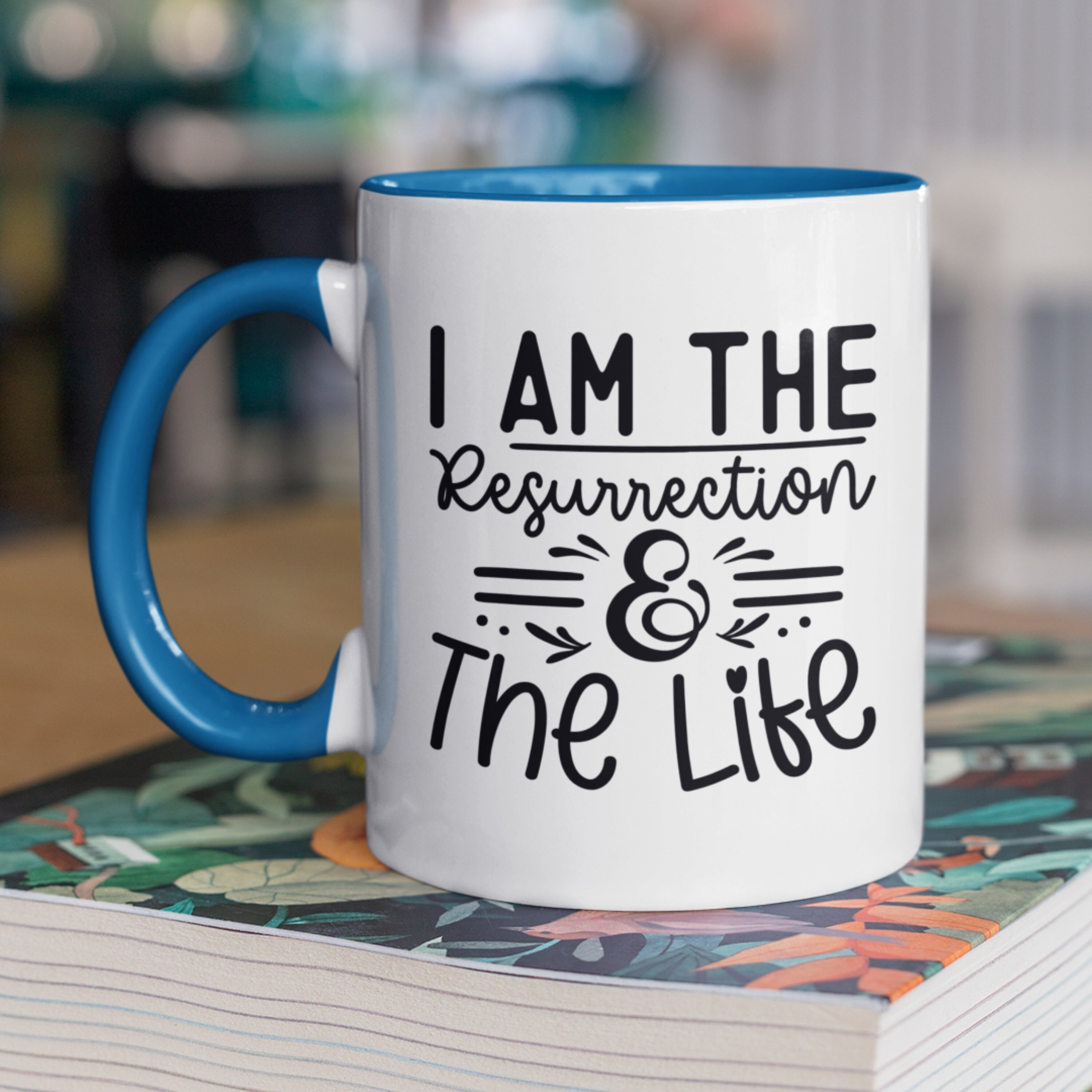 I Am the Resurrection & the Life SVG Happy Resurrection SVG | Etsy