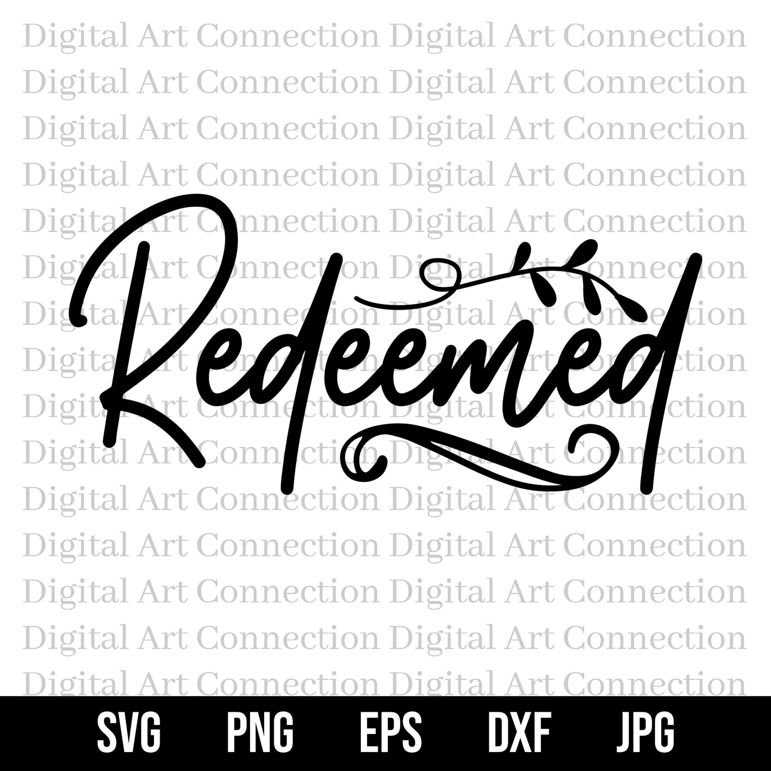 Redeemed SVG Redeemed of the Lord SVG Redeemer svg | Etsy