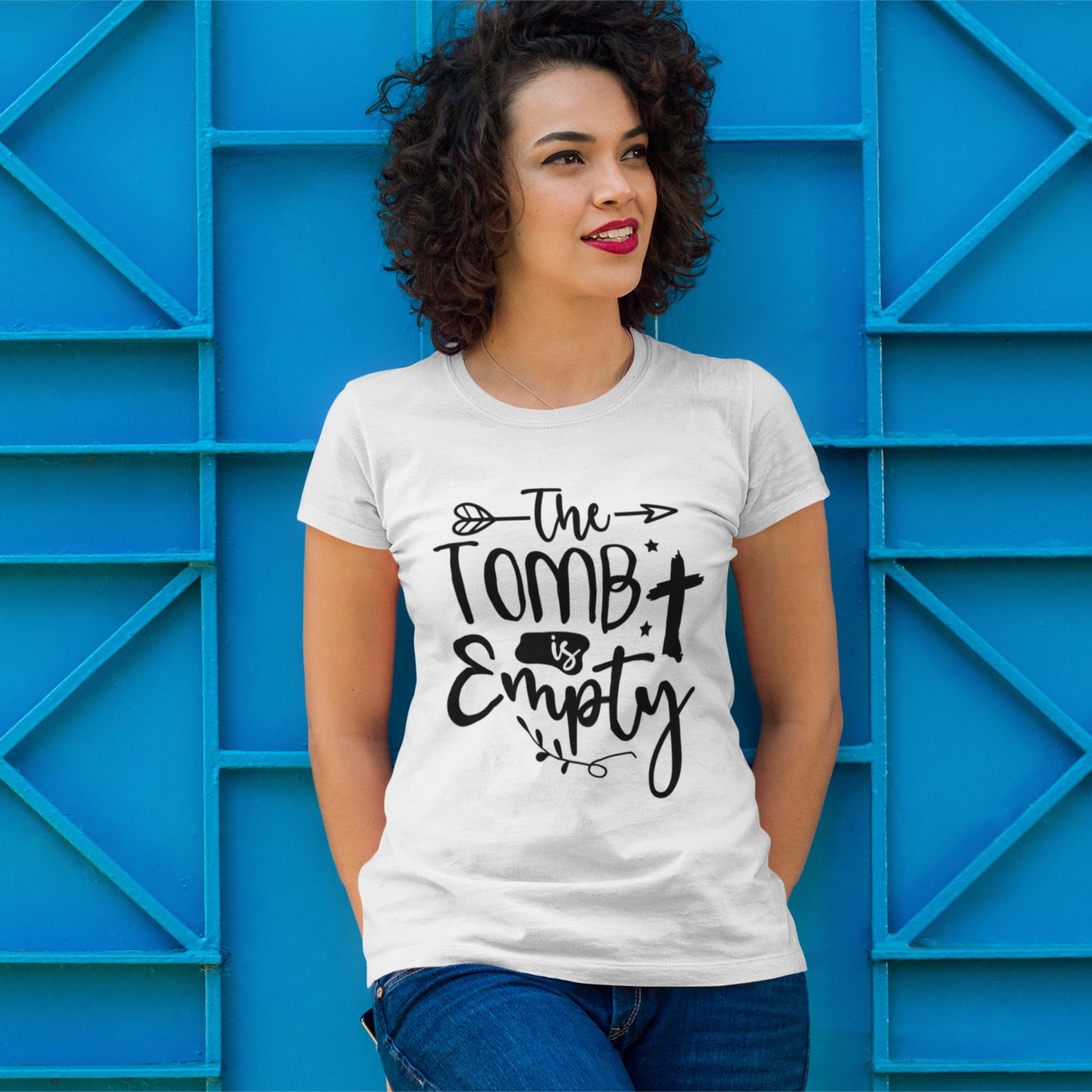 The Tomb is Empty SVG an Empty Tomb SVG Happy Resurrection | Etsy