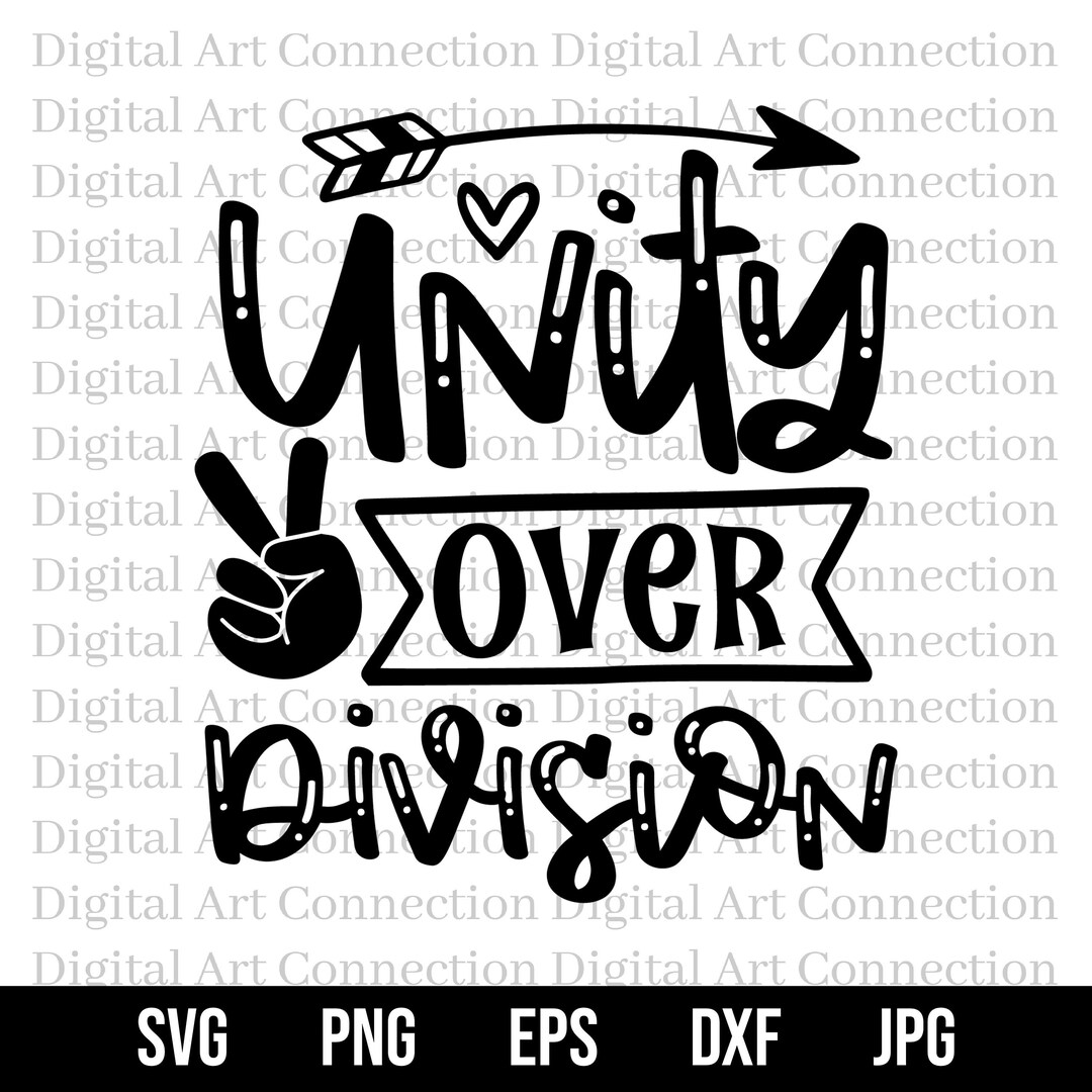 Unity Over Division SVG, Unity SVG, Choose Unity Svg, Unification Svg ...