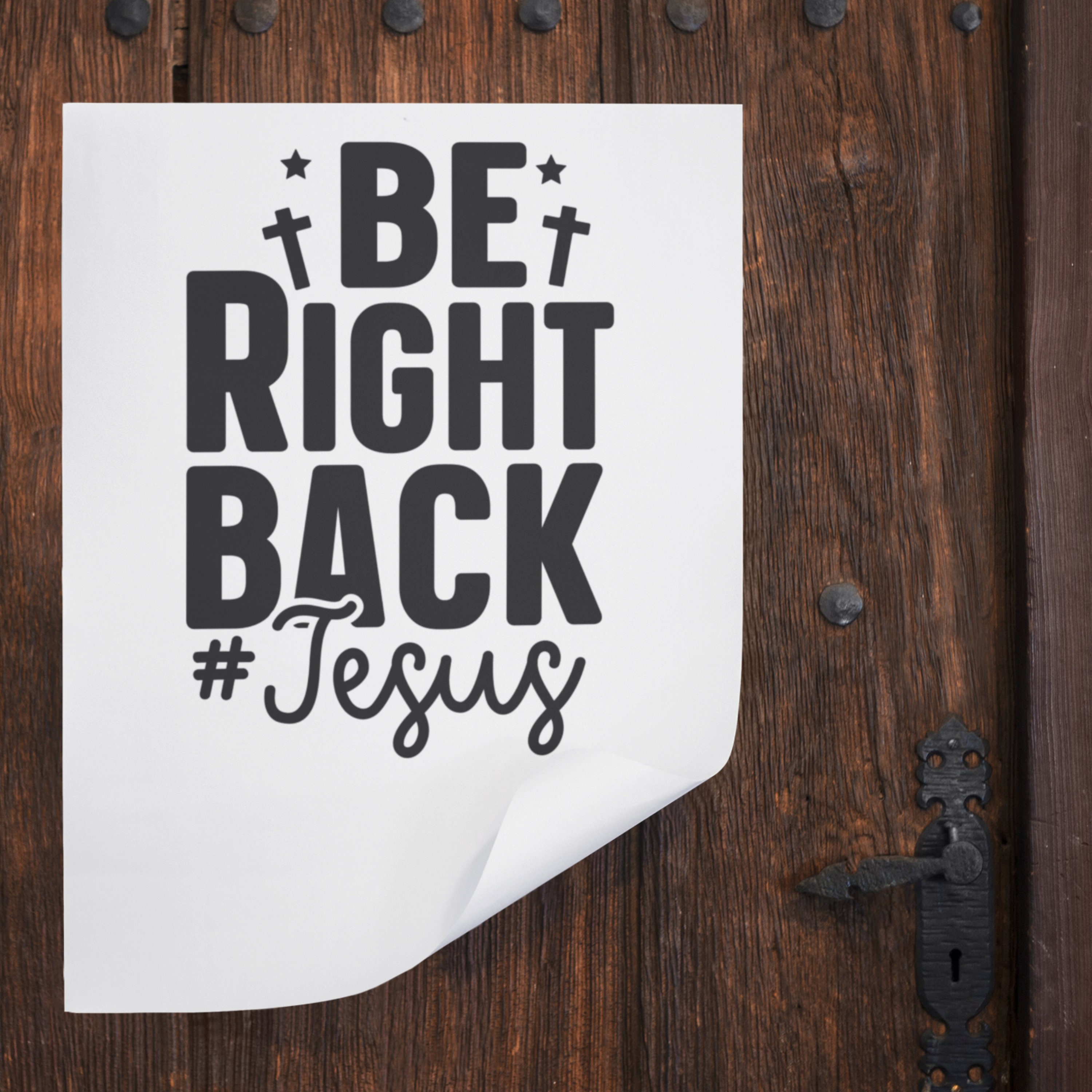 Be Right Back SVG Resurrection SVG Happy Resurrection Svg | Etsy