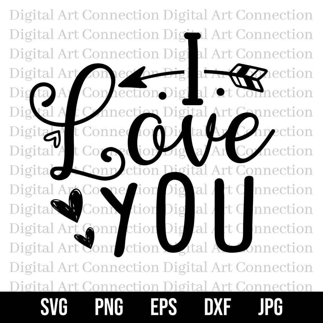 I Love You SVG, Love You SVG, Love is in the Air Svg, Love Svg ...