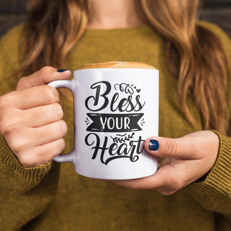 Bless Your Heart SVG, Southern Phrase Cut File (digital Download) - Etsy