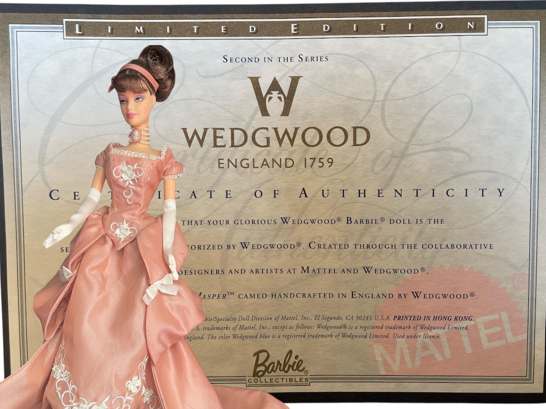 Vintage Barbie Wedgwood England 1759 | Classic 18th Century Collector ...