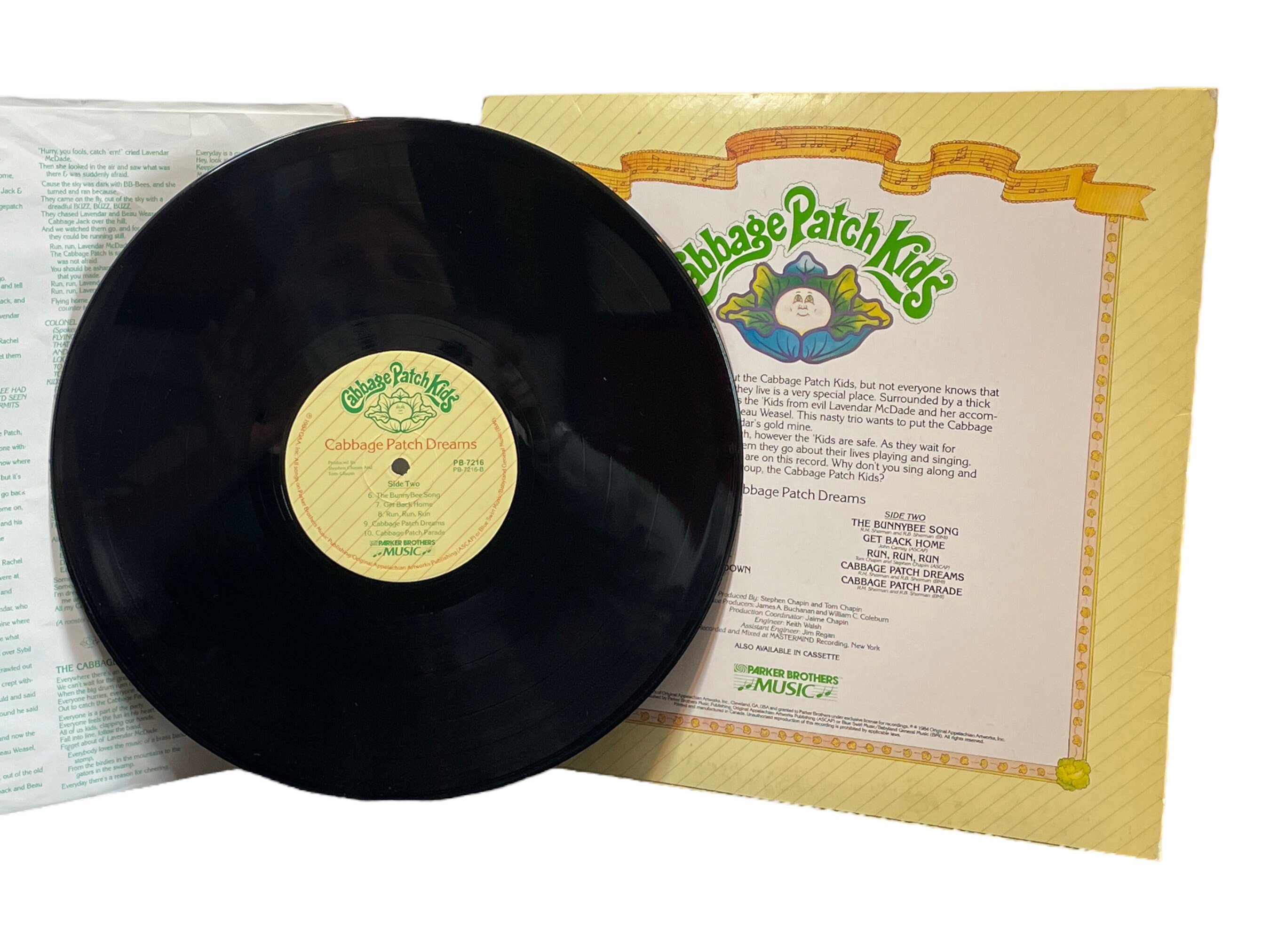 Vintage Cabbage Patch Kids Original Album Cabbage Patch Kids Dreams ...