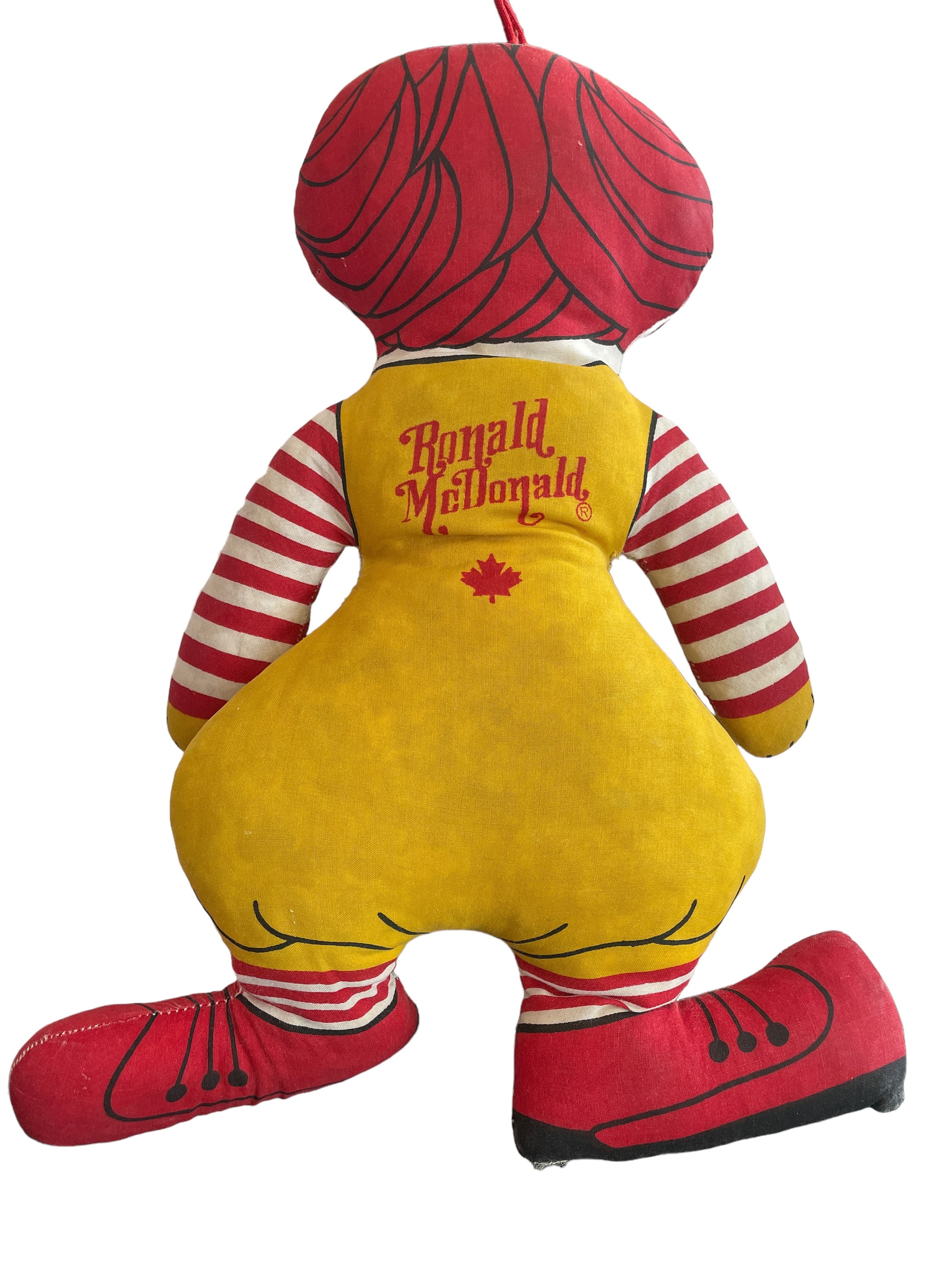 Vintage ORIGINAL Ronald Mcdonald Stuffed Mascot 1970s Cloth Doll - Etsy