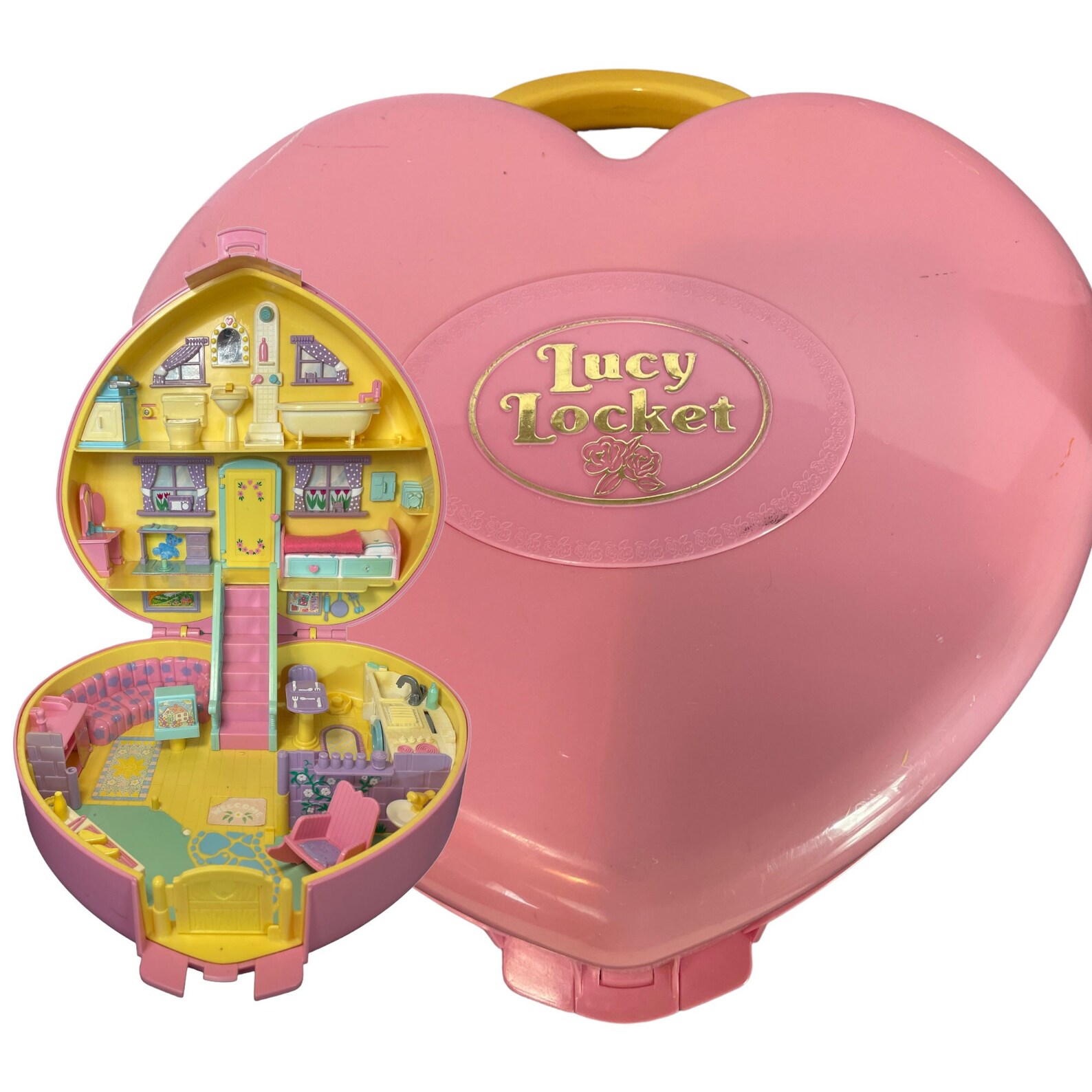 Vintage Polly Pocket and LUCY LOCKET Polly Pocket RARE - Etsy