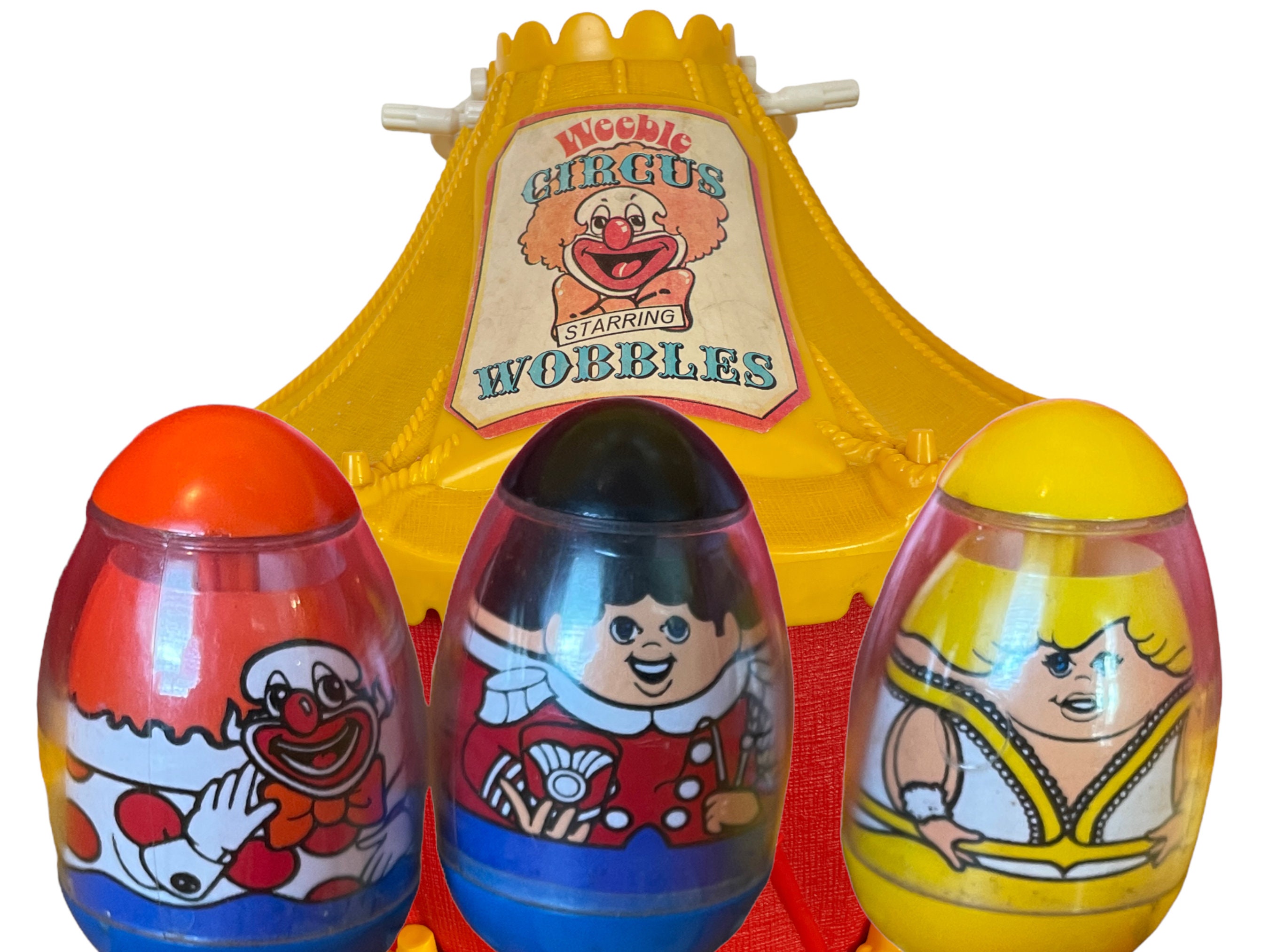 Vintage WEEBLES House Hasbro 1977 Weeble Circus Fun Weeble Family RARE ...