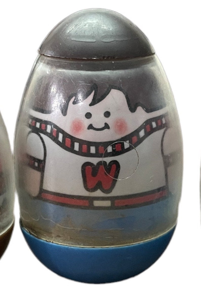 Vintage Hasbro WEEBLE WOOBLES 1970s Man Boy Reindeer - Etsy