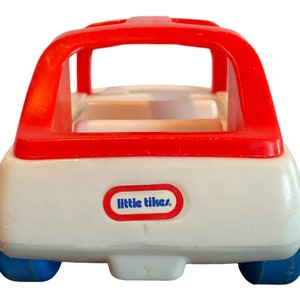 Vintage Little Tikes Red | White | Blue | Toddle Tots Family Car ...