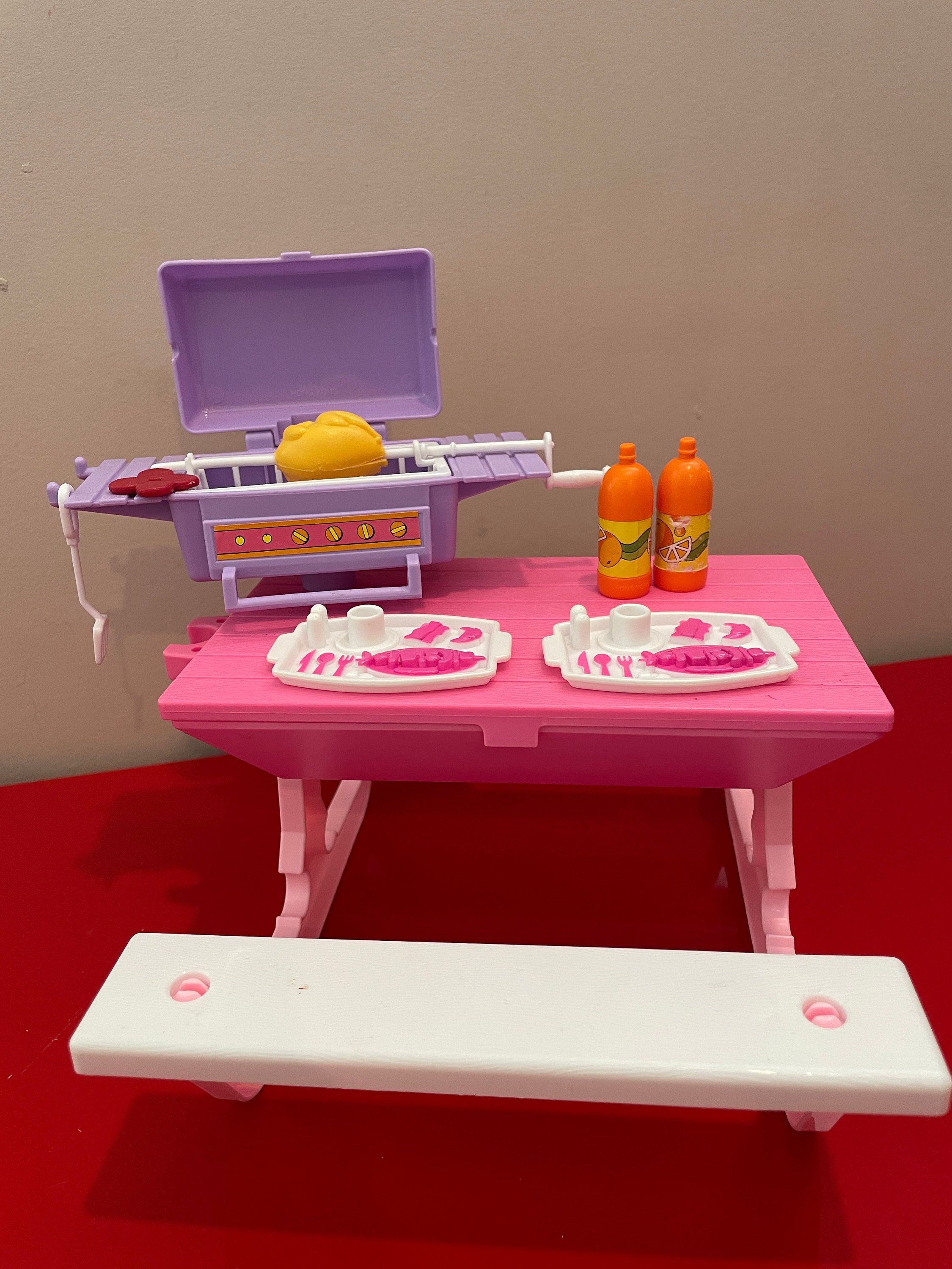 Vintage Mattel Barbie 1990s Backyard Cookout Vintage Barbie Camp - Etsy
