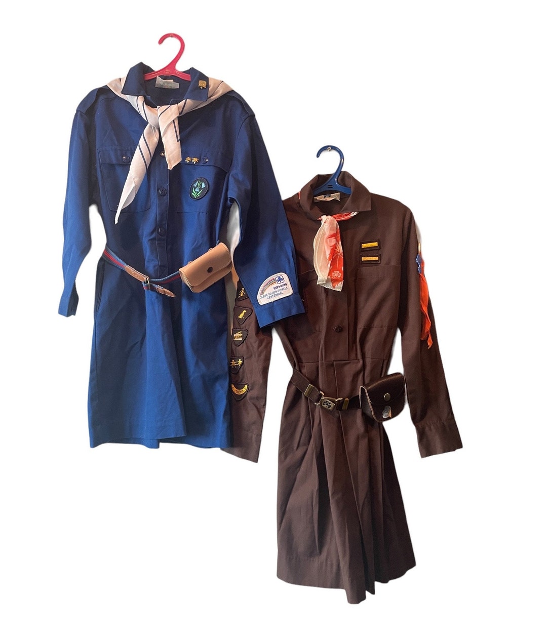 Rare Canadian Girl Guide Uniforms | Brownies | Guides | Scarf, Badges ...