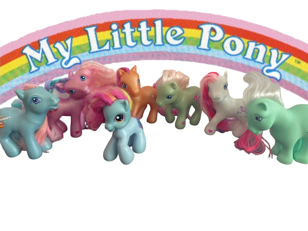 Vintage G1-G3 My Little Pony | Pony LOT | Shamrock | Strawberry ...