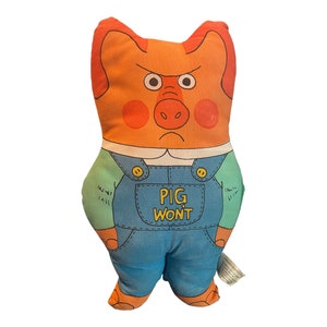 Rare Vintage SESAME STREET and RICHARD Scary Cloth Plush | - Etsy