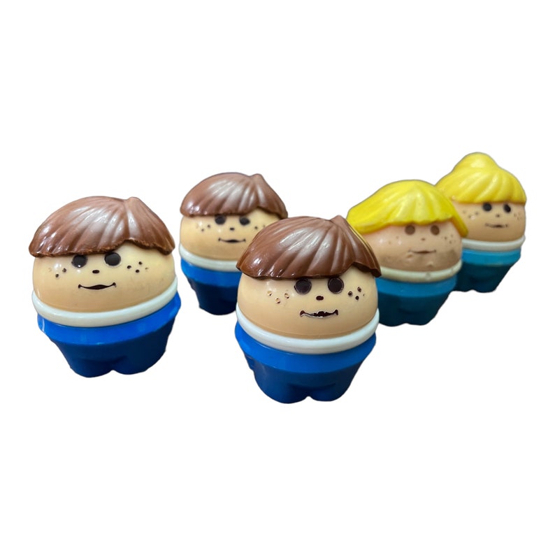 Vintage 1990s Toddle Tots Little Tikes Waffle Chunky People Figurines ...