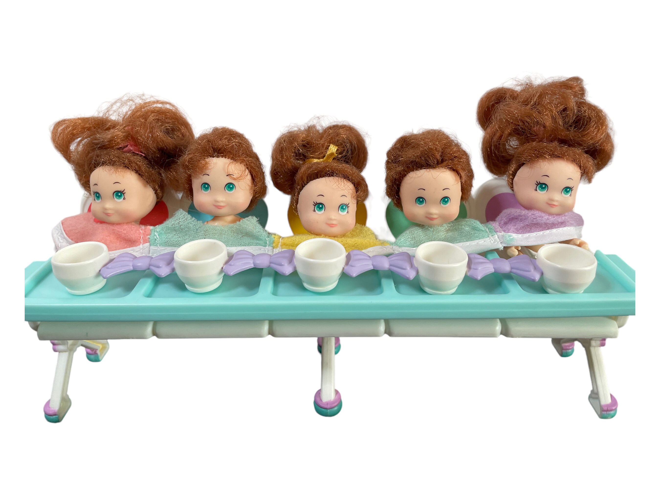 Vintage Quints Mini Dolls Tyco 1990s 5 Times the FUN 5 - Etsy