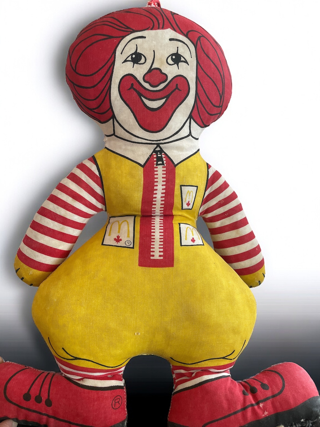 Vintage ORIGINAL Ronald Mcdonald Stuffed Mascot 1970s Cloth Doll - Etsy