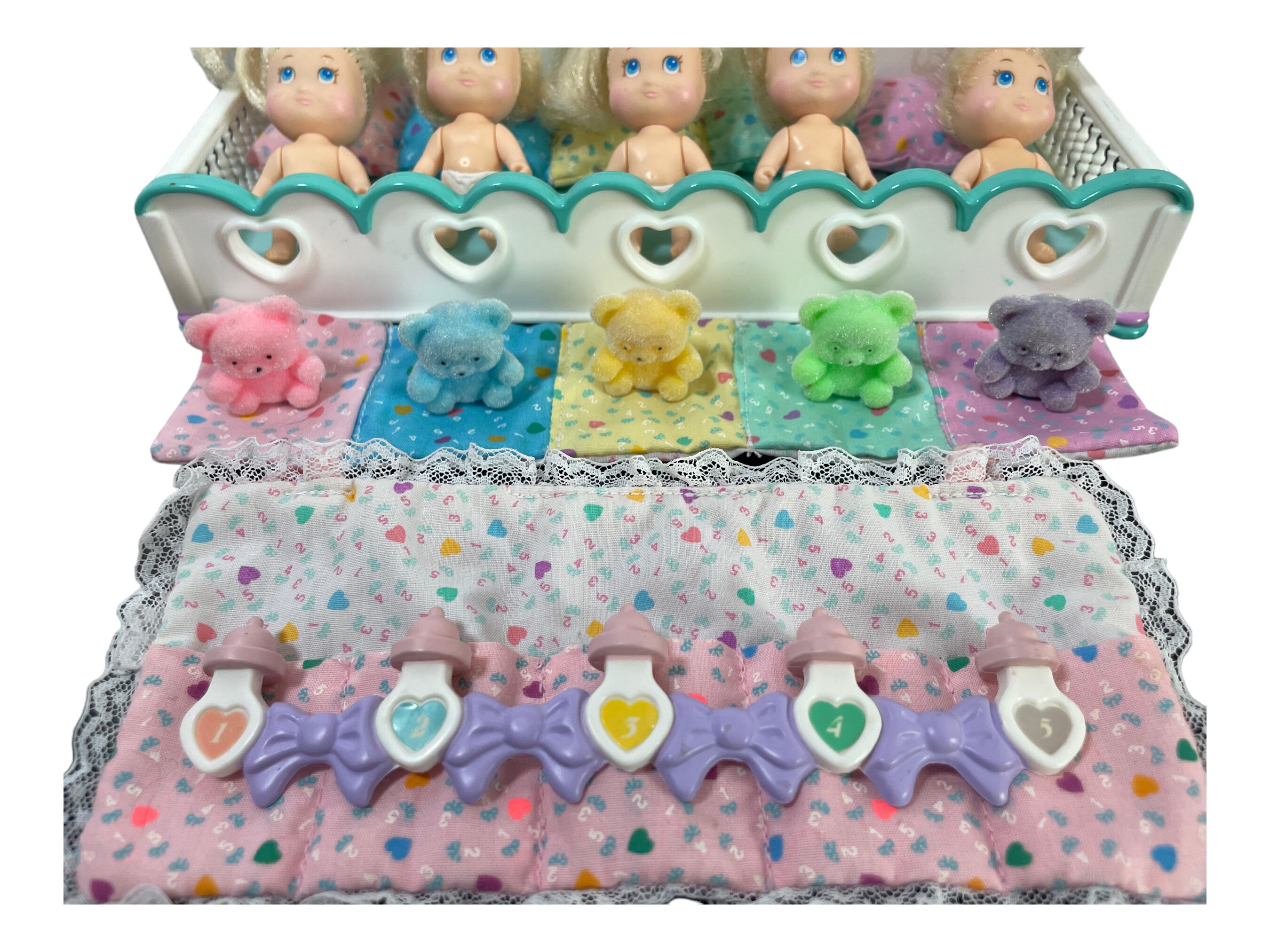 Vintage Quints Mini Dolls Tyco 1990s 5 Times the FUN 5 - Etsy