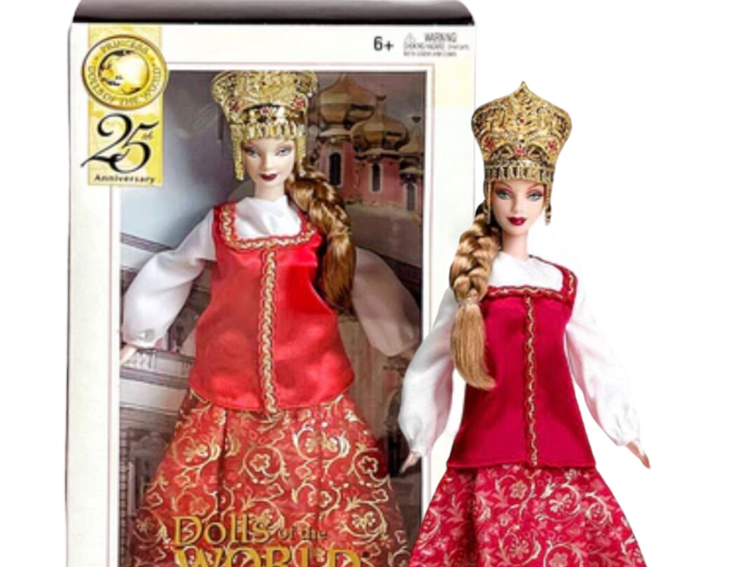 Vintage Princess of Imperial Russia Barbie | Pink Label Dolls of the ...