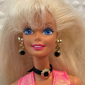 Vintage Cut and Style Barbie | Blonde With Pink Dress | Mattel Barbie ...