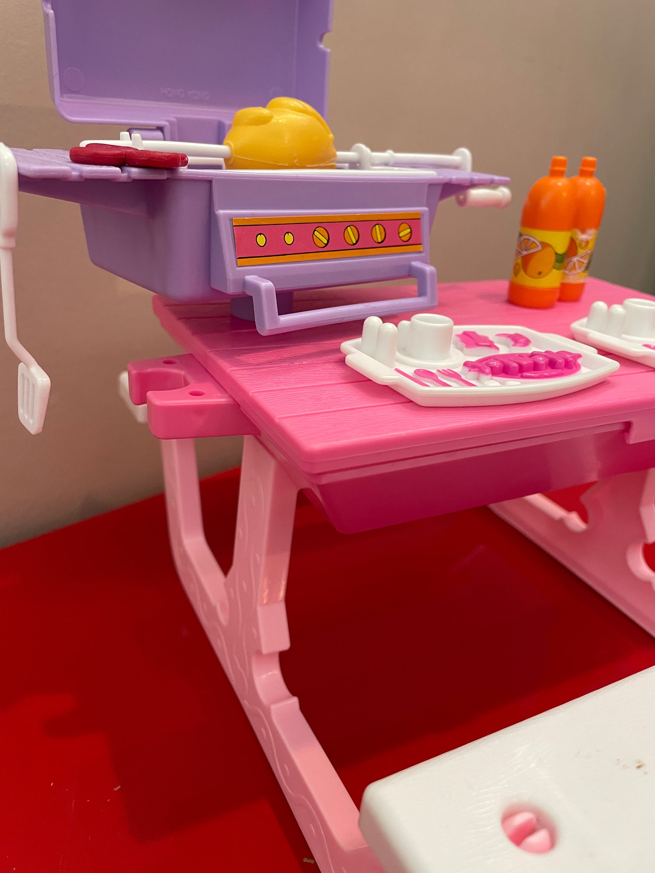 Vintage Mattel Barbie 1990s Backyard Cookout Vintage Barbie Camp - Etsy