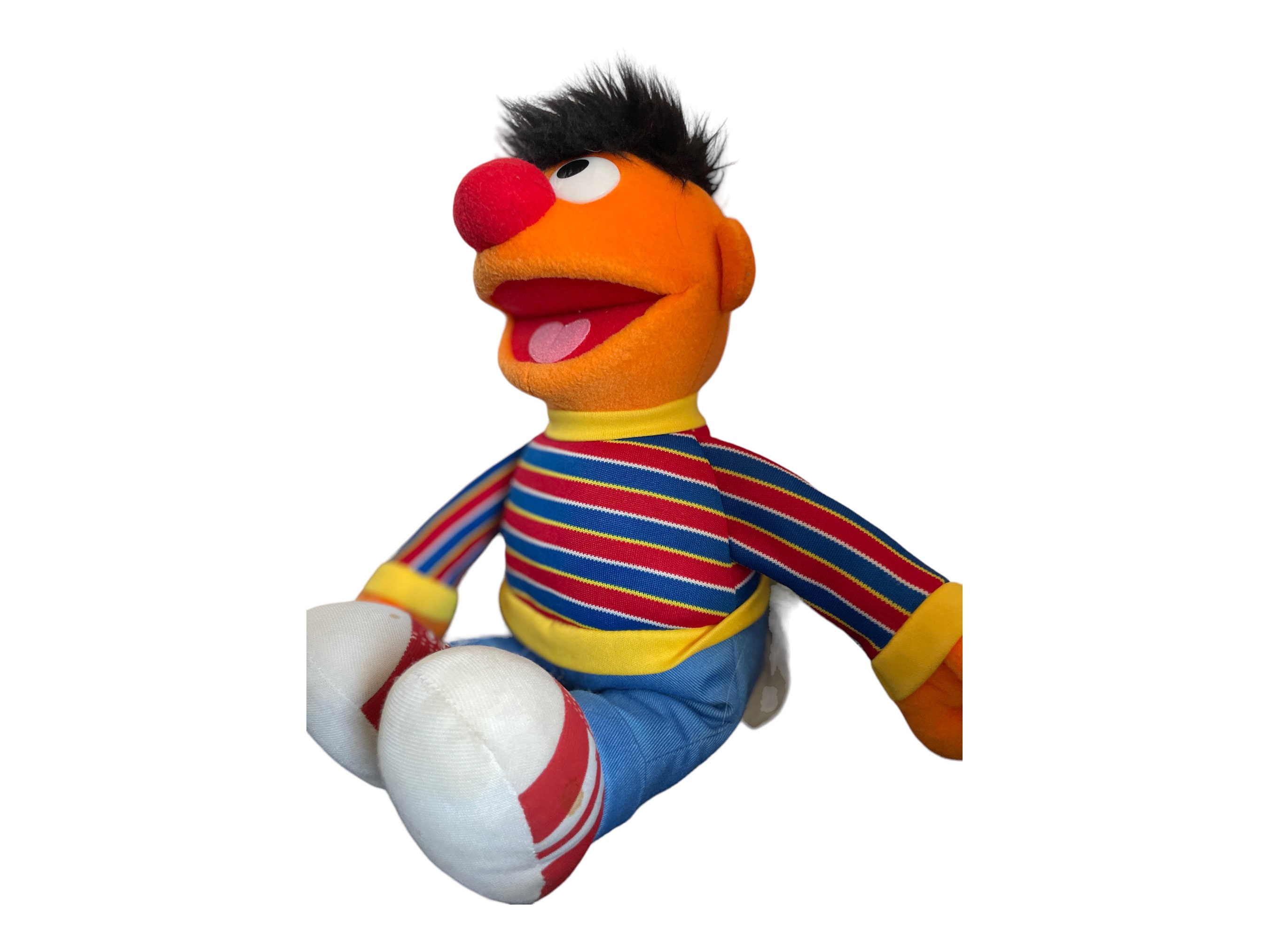 Vintage Sesame Street Character Plush Toy GUND TOY Ernie - Etsy