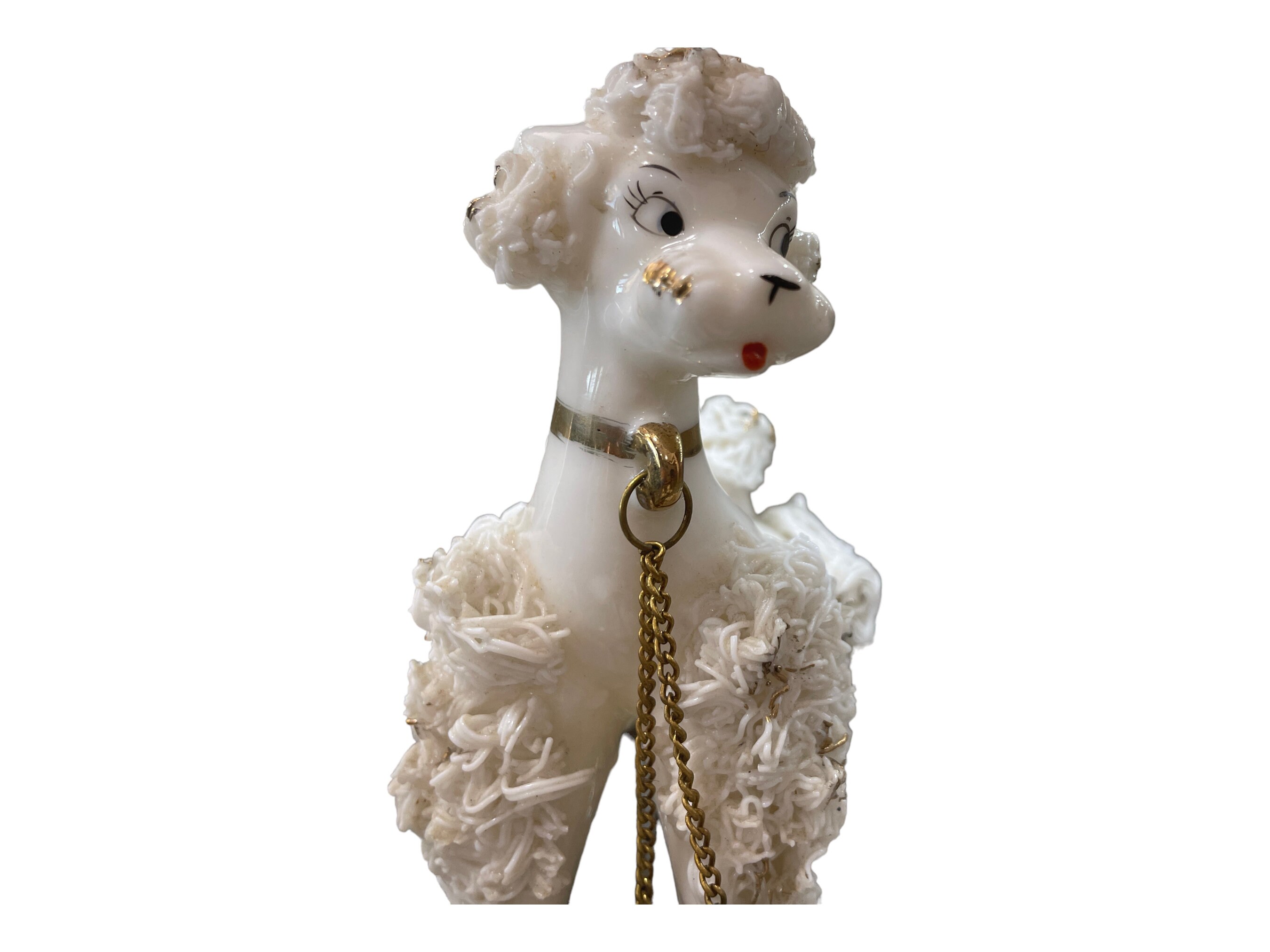 Vintage LEFTON Spaghetti Poodles Gold Flecked Gold Chains - Etsy