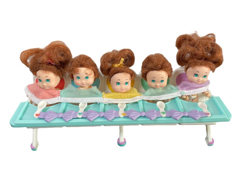 Vintage Quints Mini Dolls Tyco 1990s 5 Times the FUN 5 - Etsy
