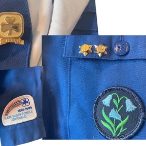 Rare Canadian Girl Guide Uniforms | Brownies | Guides | Scarf, Badges ...