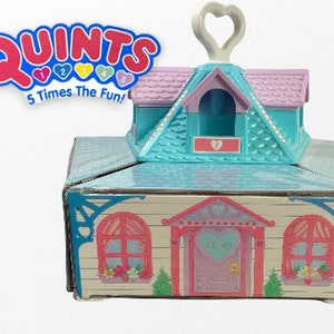 Vintage Quints Mini Dolls Tyco 1990s 5 Times the FUN Doll House Play ...
