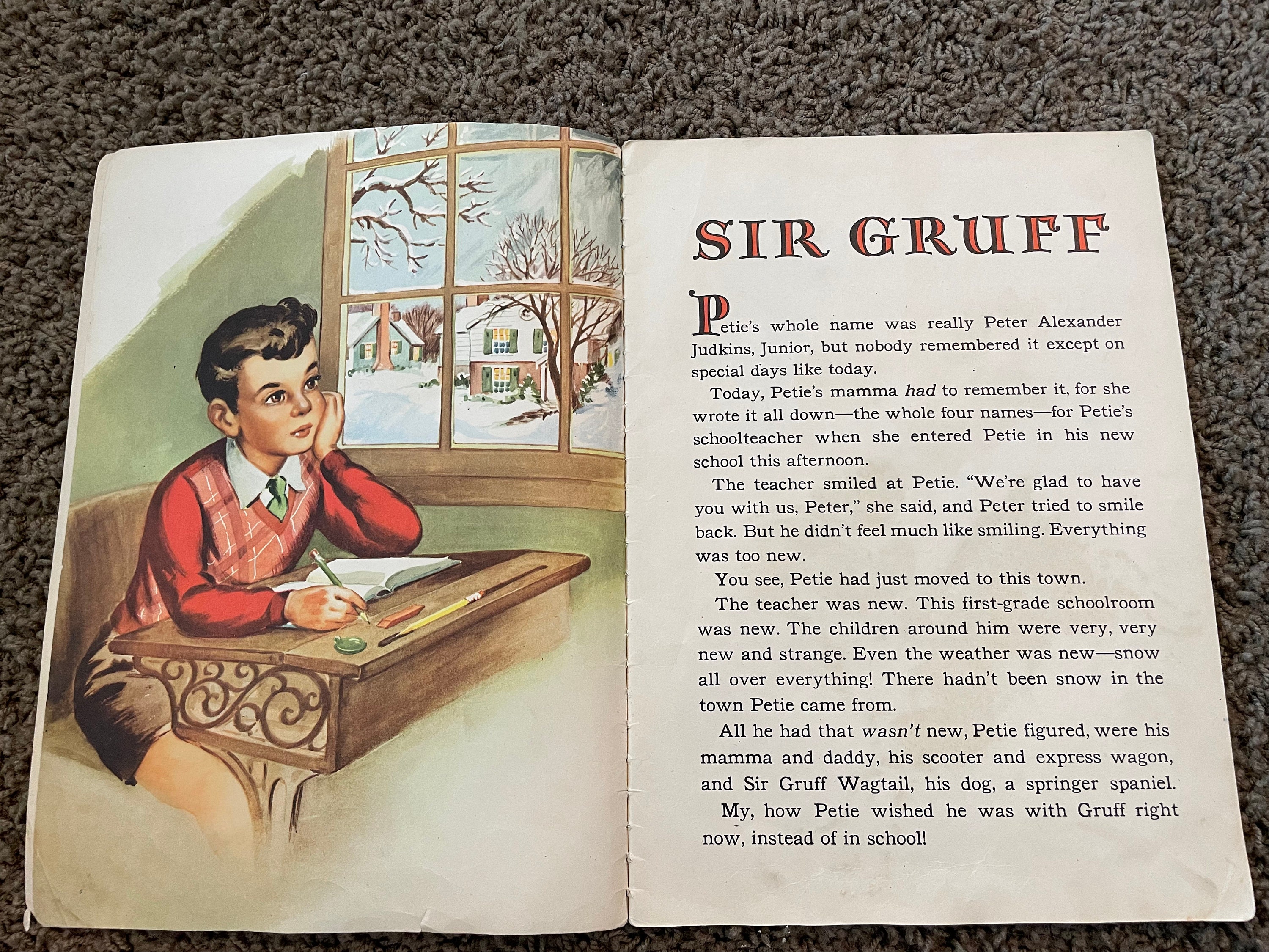 VINTAGE Sir Gruff the Woolly Dog. A Children FUZZY WUZZY Book - Etsy