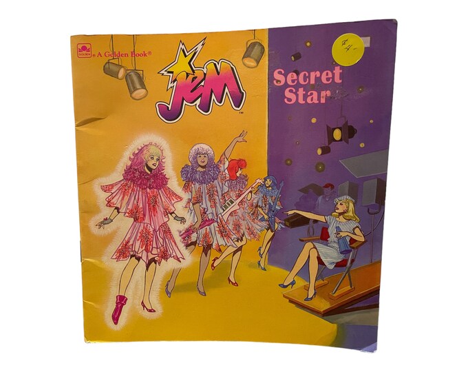 Vintage Jem and the Holograms | 1980s | A Golden Book | Superstar ...