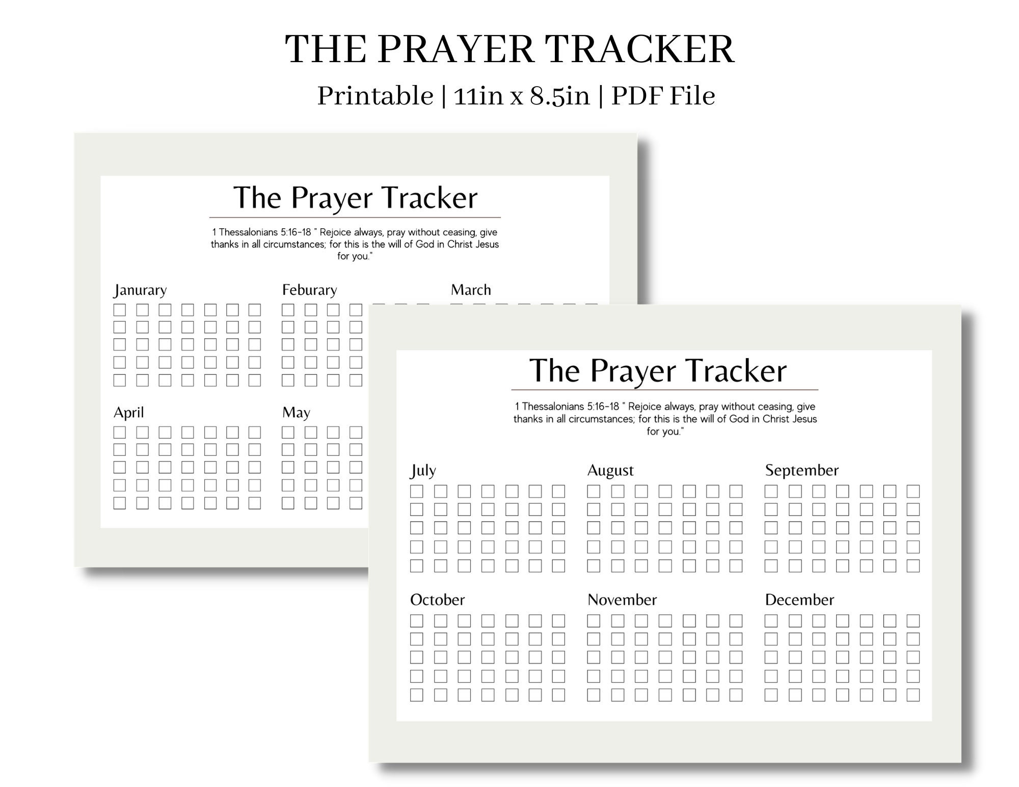 Prayer Tracker Printable - prntbl.concejomunicipaldechinu.gov.co