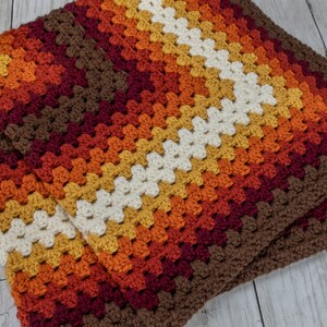 Harvest Infinity Granny Square - Etsy