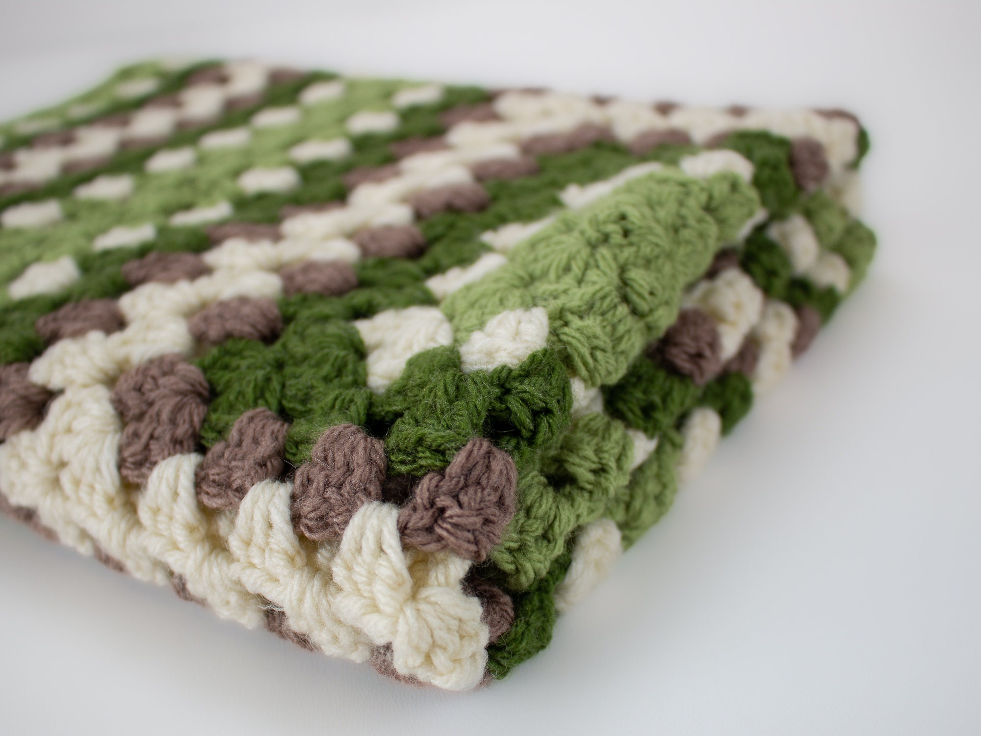 Katherine’s Infinity Granny Square Crochet Blanket - Etsy