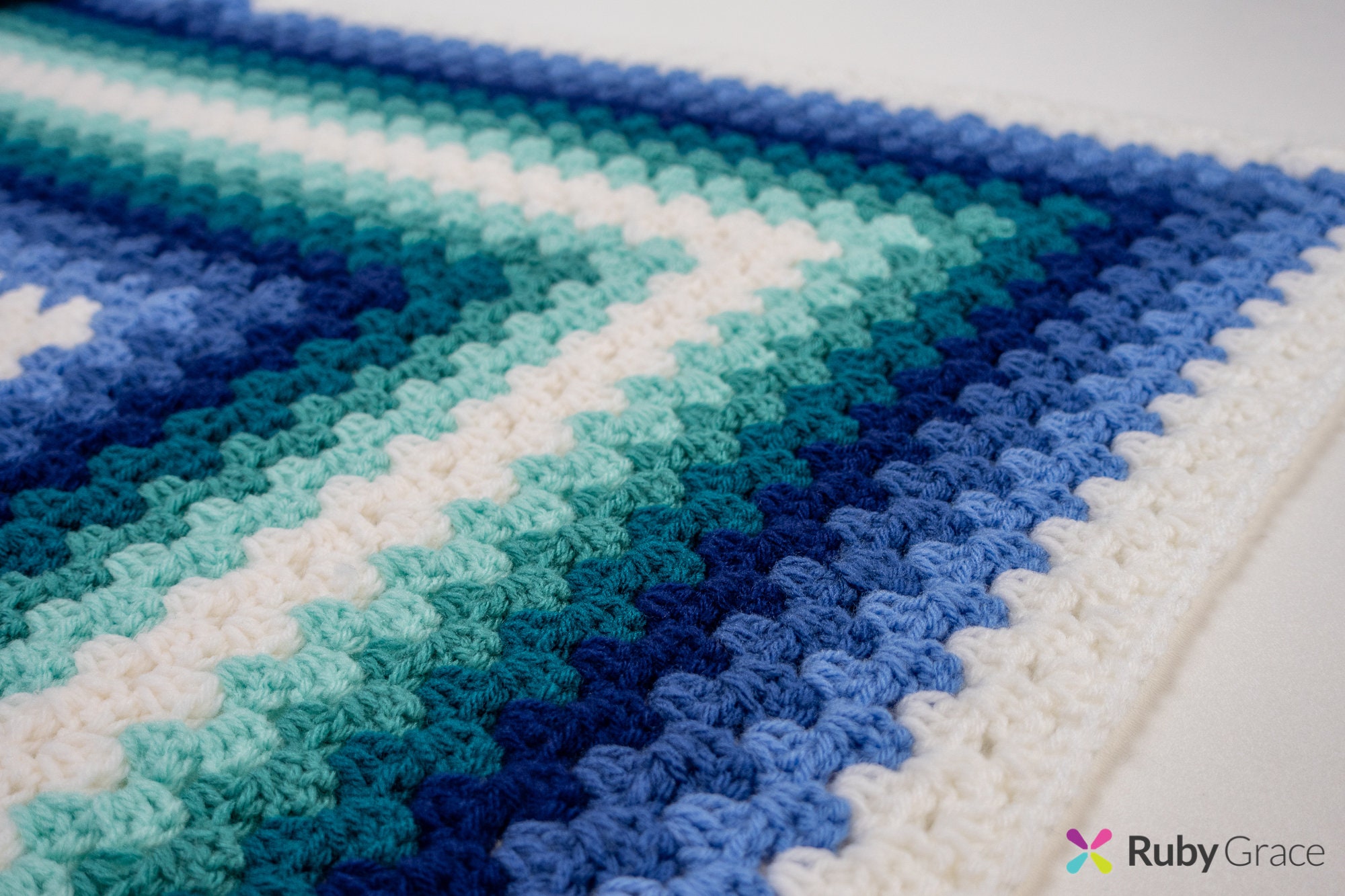 Hope’s Infinity Granny Square Crochet Blanket - Etsy