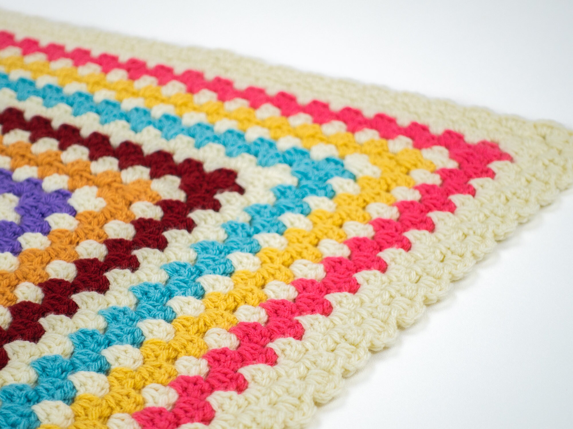 The OG Infinity Granny Square Crochet Blanket - Etsy