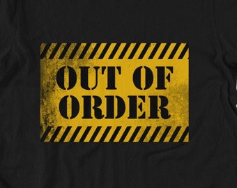 Funny Out of Order - Etsy