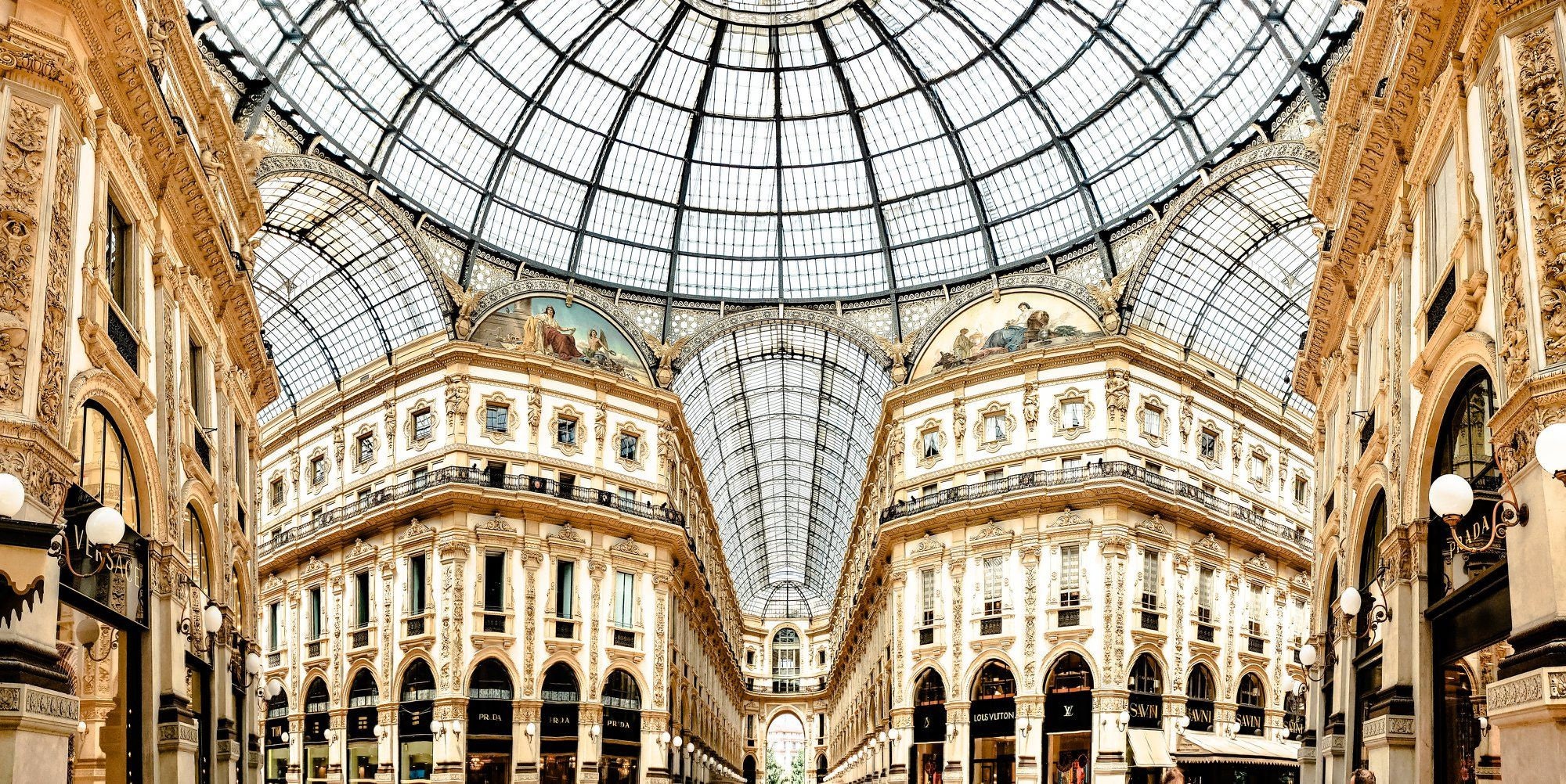 Milan Digital Art Print | Italy Galleria Photography Print | Travel ...