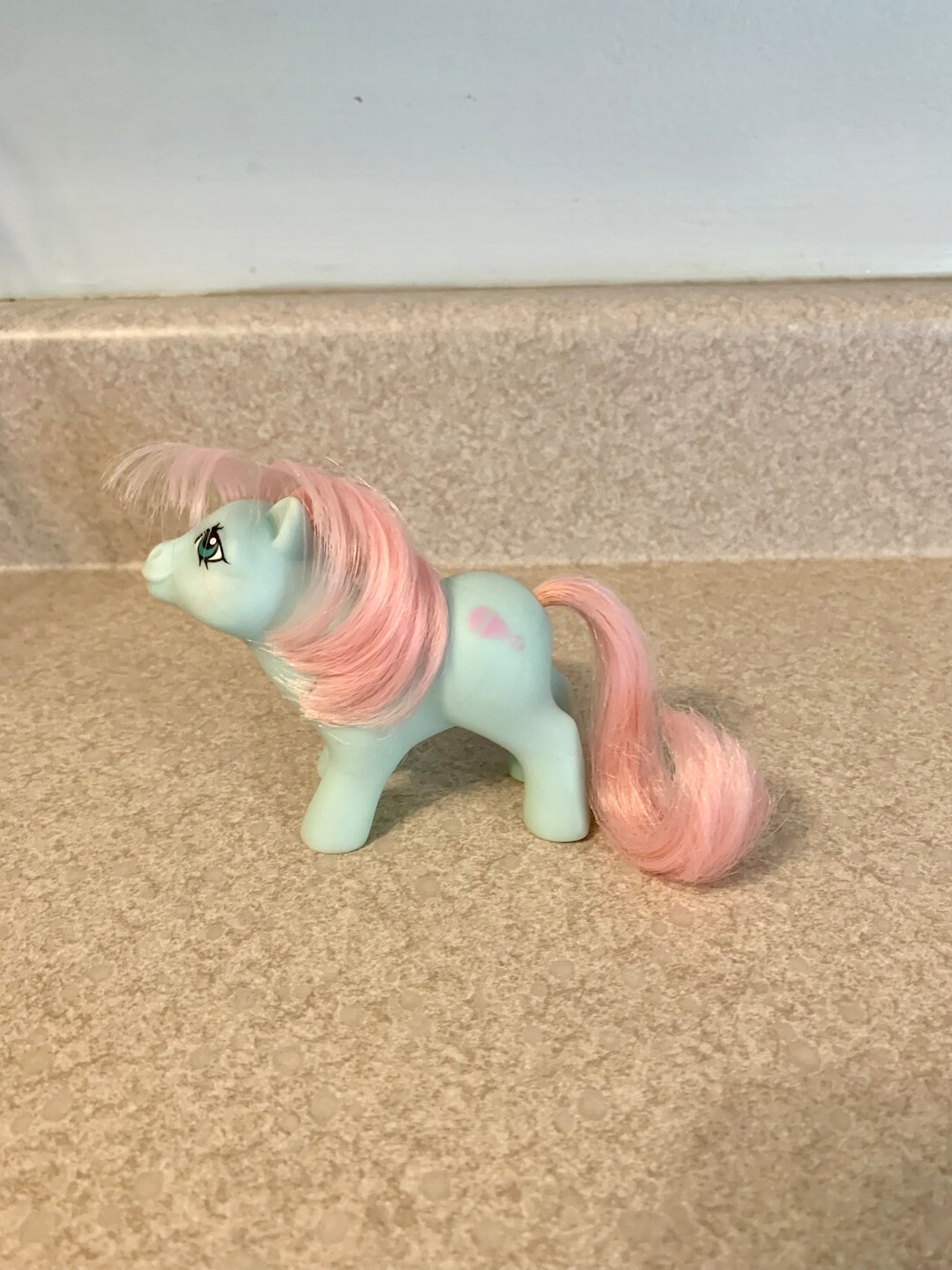 Vintage My Little Pony MLP Baby Cuddles Mint Pink G1 Hasbro Freckles - Etsy