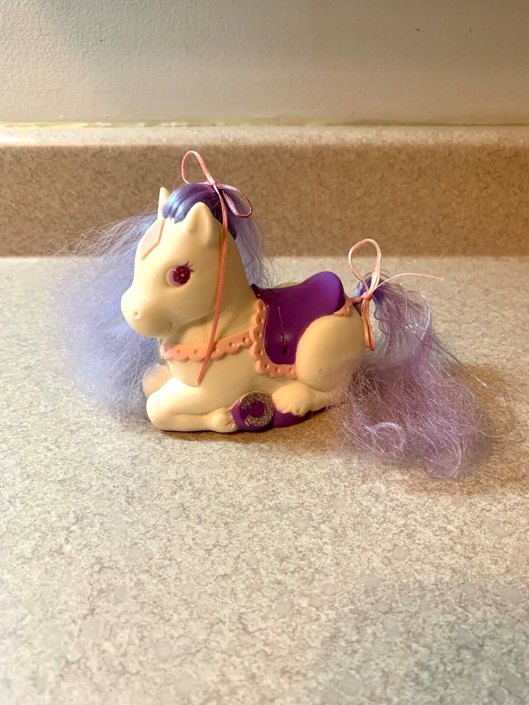RARE Vintage Tonka Keyper Baby Diamond Glitter Pony 1987 Toy - Etsy