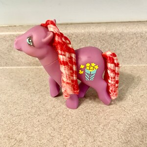 My Little Pony Caramel Crunch Candy Cane Pony G1 1980's Hasbro MLP ...