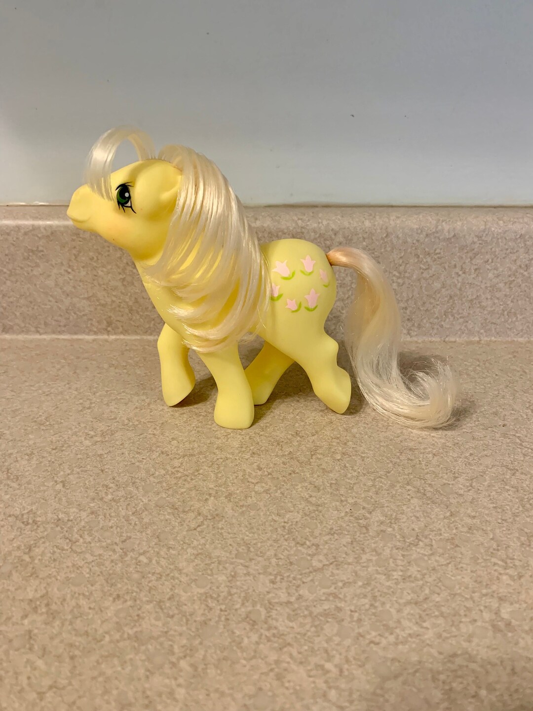 Vintage My Little Pony G1 Posey Yellow Tulip MLP Nostalgia Toys - Etsy