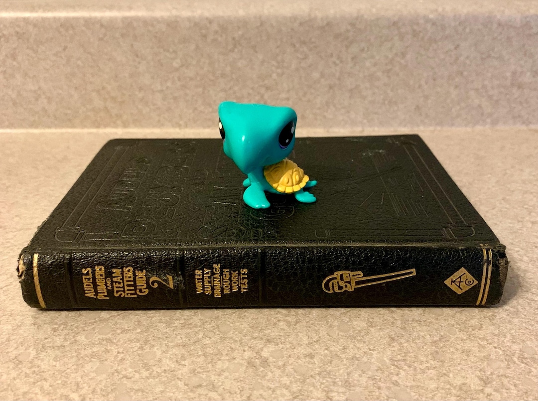 Littlest Pet Shop Sea Turtle CAPTAIN GILTURTLE LPS Toy - Etsy