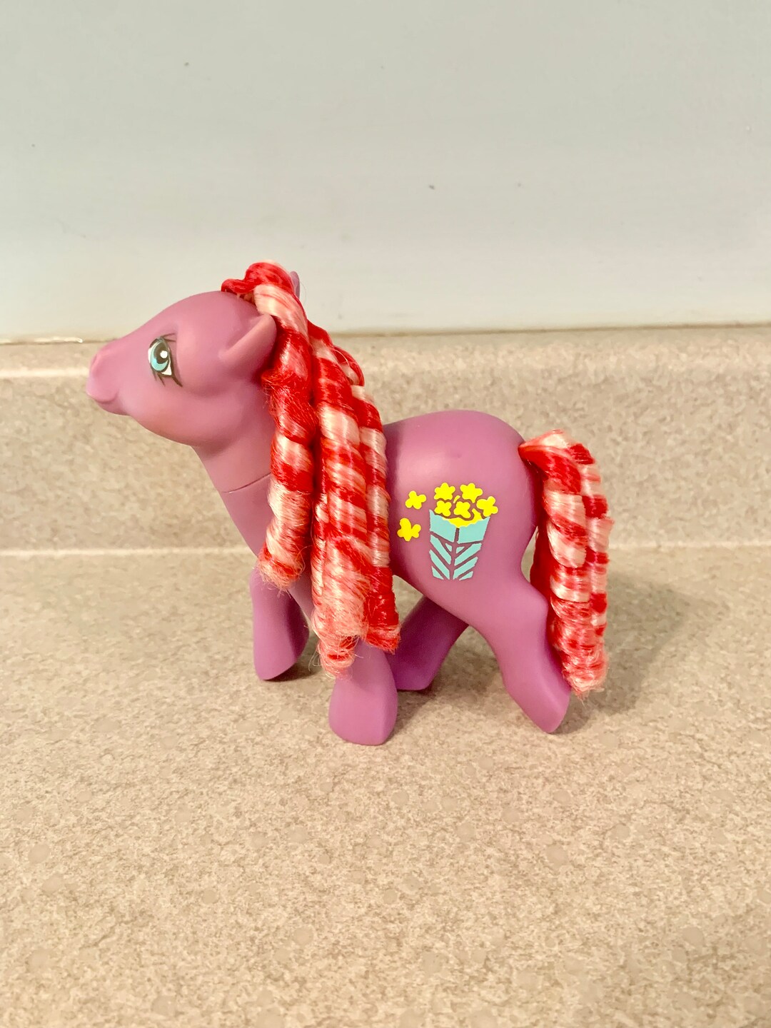 My Little Pony Caramel Crunch Candy Cane Pony G1 1980's Hasbro MLP ...
