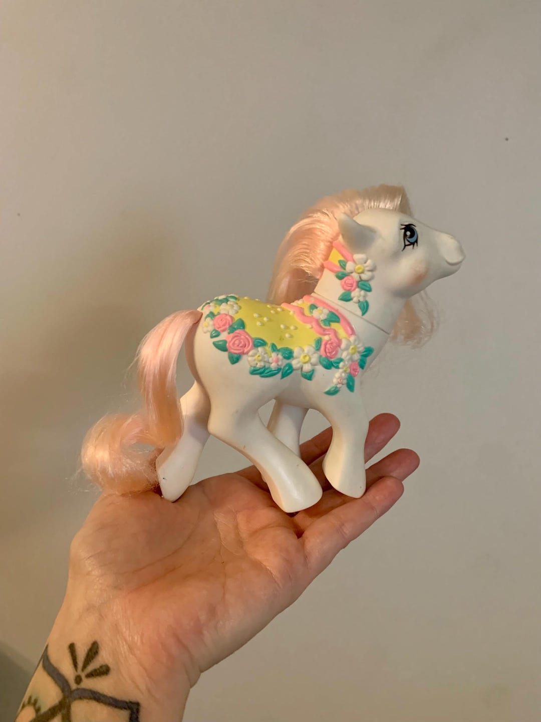 Vintage My Little Pony G1 Flower Bouquet the Merry Go Round Collection ...