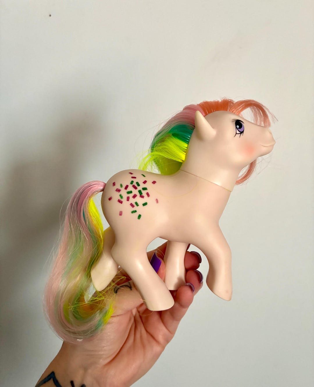 Vintage My Little Pony G1 Classic Rainbow Collection Confetti MLP - Etsy