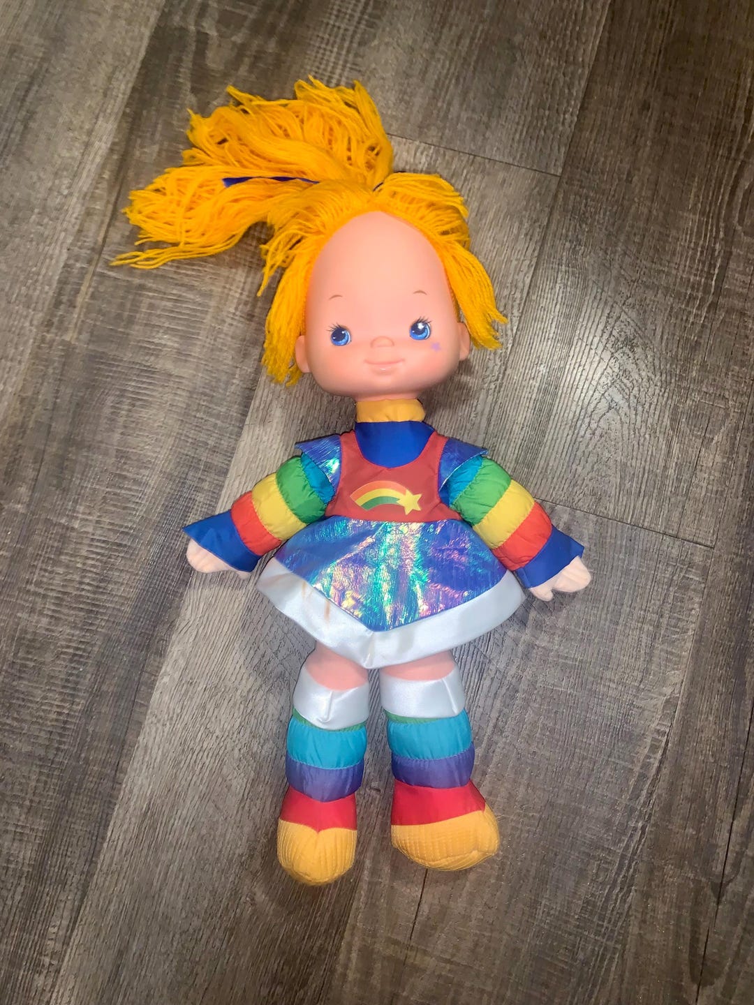 Vintage 1980's Rainbow Brite Doll Full Size Original Nostalgia Toy - Etsy