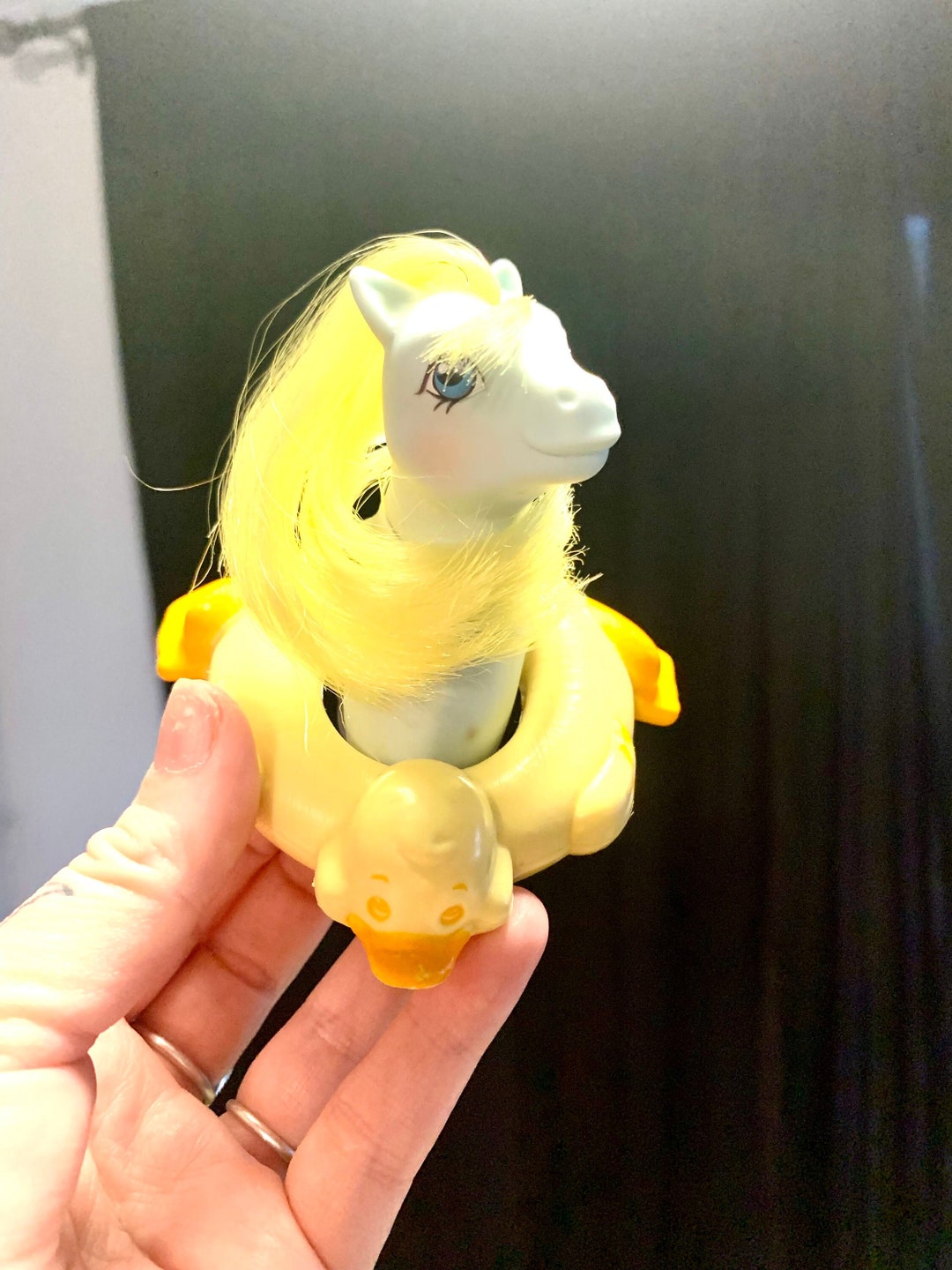 My Little Pony G1 TINY BUBBLES Sea Pony With Duck Float MLP Nostalgia ...